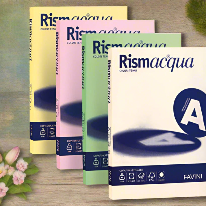 Carta colorata A4 da stampare risma fogli cartoncino inviti biglietti ...