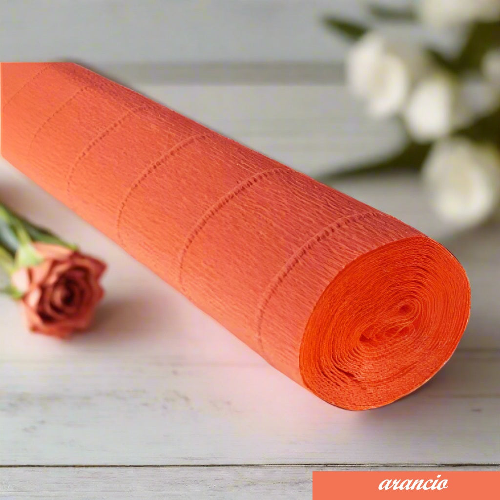 Carta crespa 180 g pesante colorata per fiori e lavoretti bambini ...