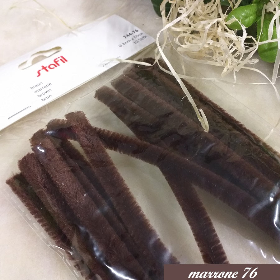 Fili ciniglia modellabili metallo scovolini lavoretti creativi e fiori ...