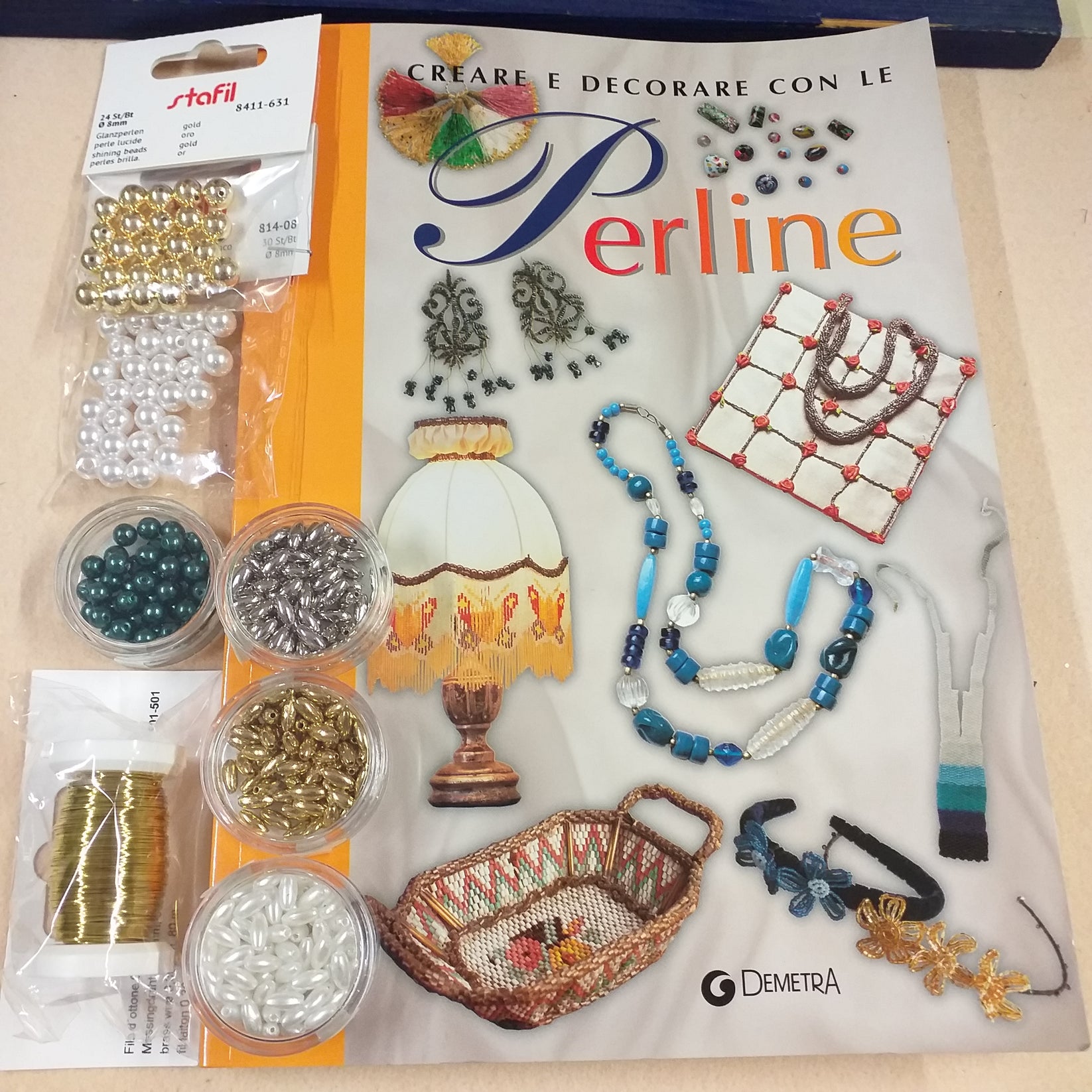 Kit manuale e materiale creare perline stelle di perle albero Natale – hobbyshopbomboniere