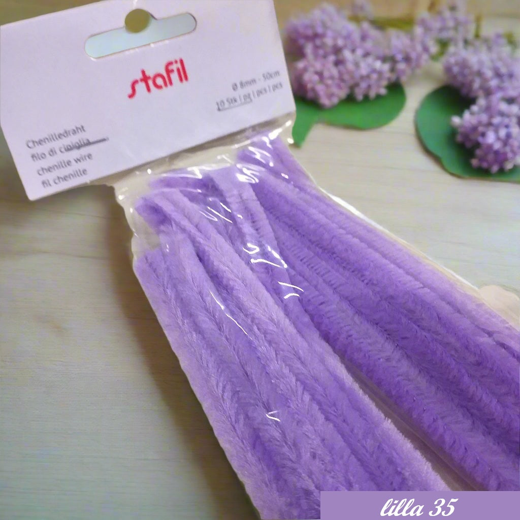 Fili ciniglia modellabili metallo scovolini lavoretti creativi e fiori ...