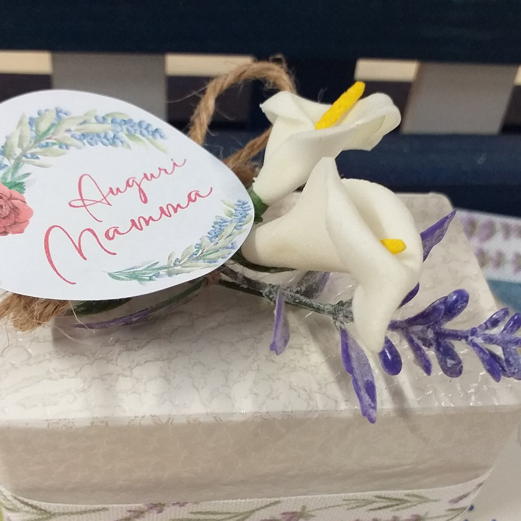 Bianche quadrate basse scatole bomboniere cartoncino stile-fibra ...