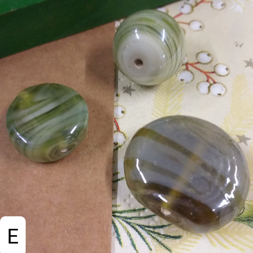 Verde perle vetro particolari originali stile veneziane per bijoux ...