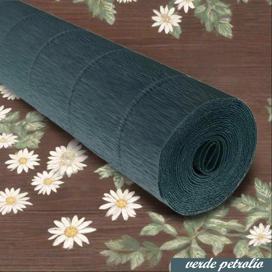 Carta crespa 180 g colorata pesante per fiori giganti e decorazioni ...
