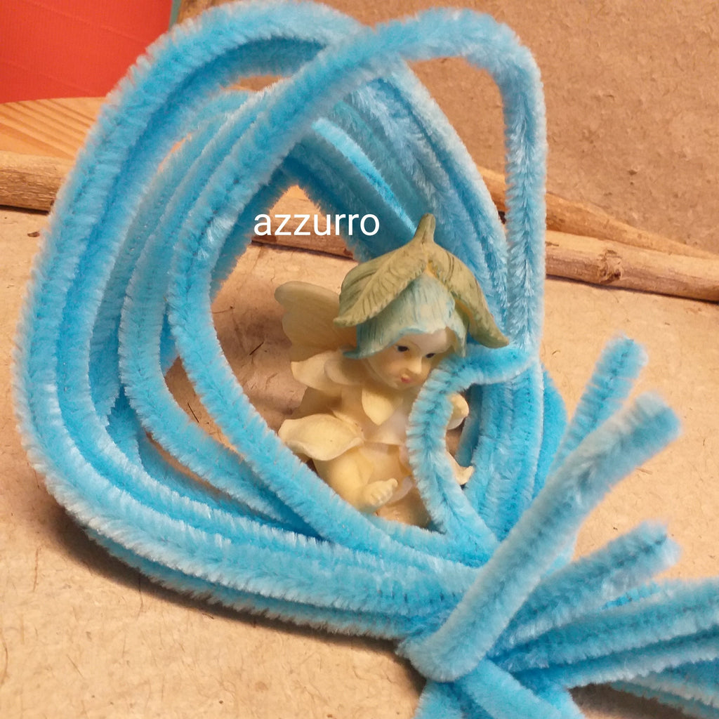 Fili ciniglia modellabili metallo scovolini lavoretti creativi e fiori ...