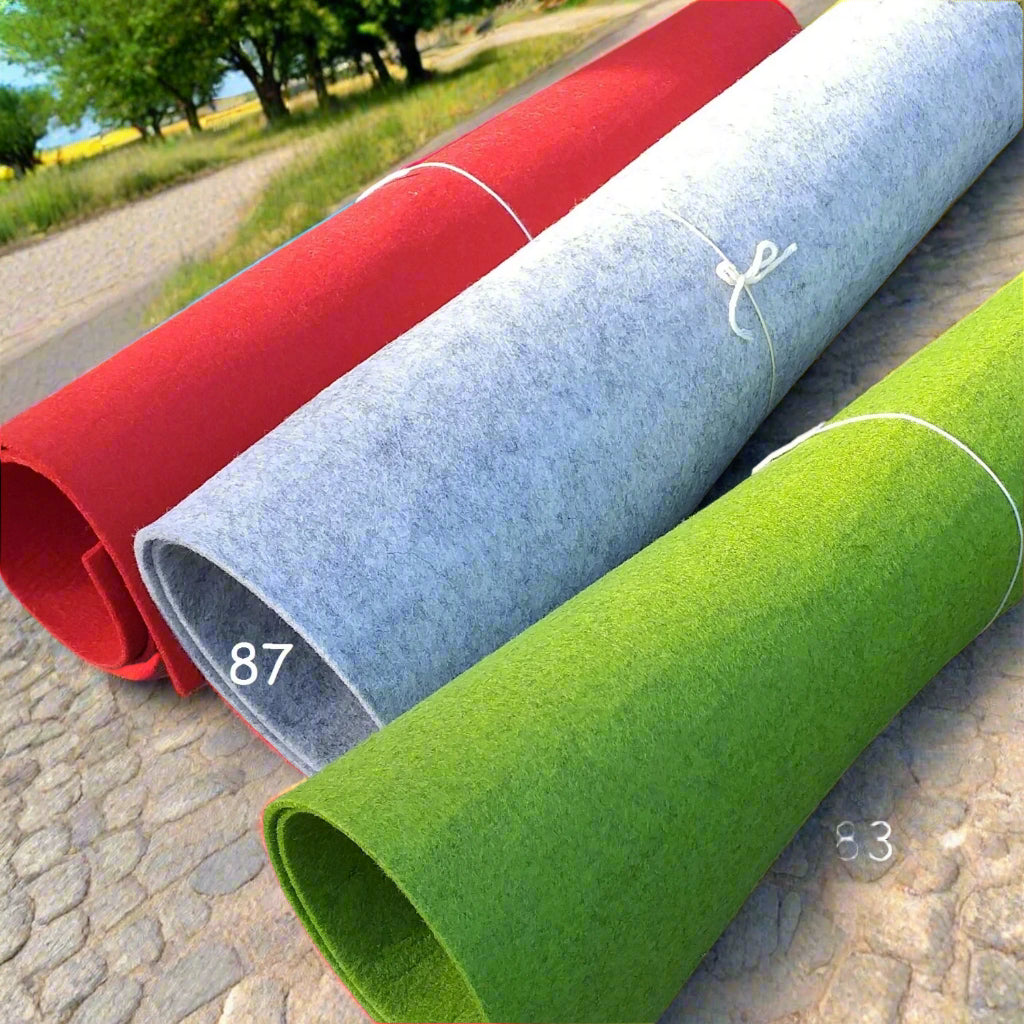 Feltro colorato 3 mm cucito creativo, tessuto taglio forbici fustella ...